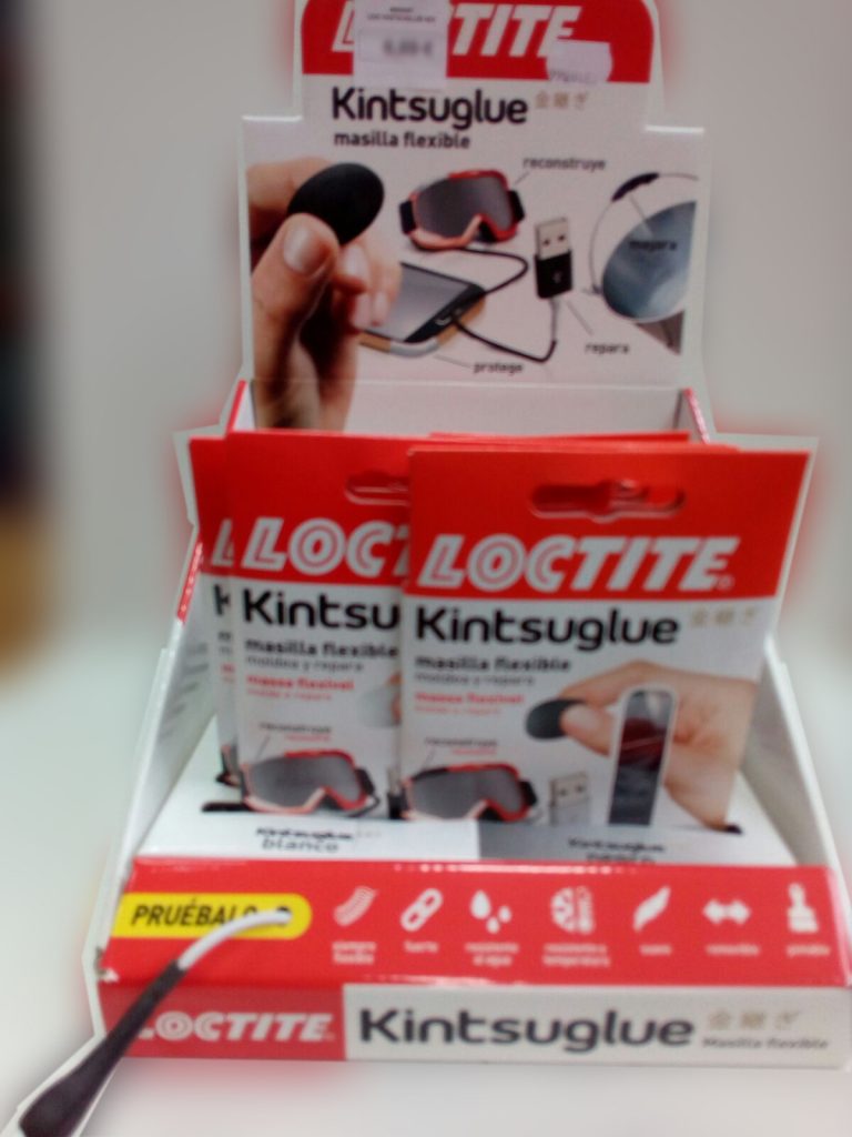 Llega Kintsuglue, la nueva masilla flexible revolucionaria de Loctite ...